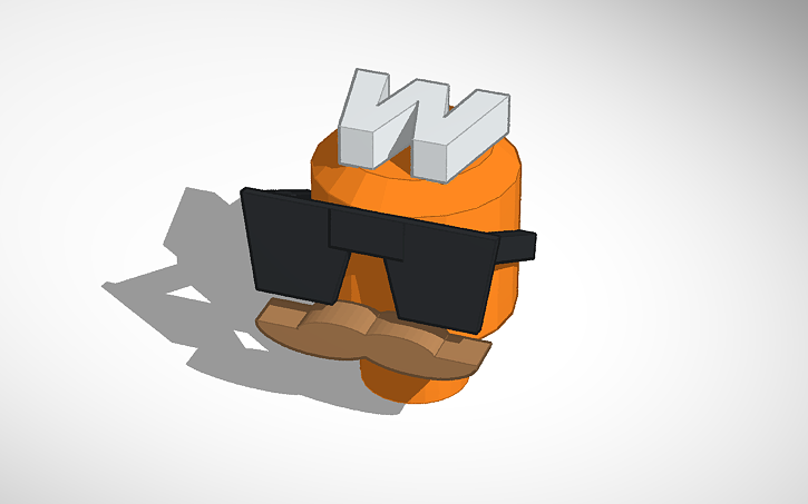 3D design Lego Head | Tinkercad