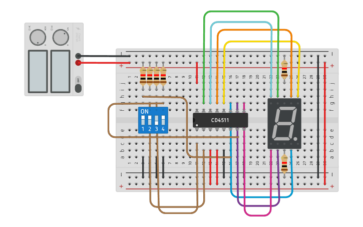 Circuit Design Lab5 Punto 5a Tinkercad
