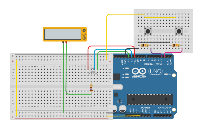 Circuit design RGB | Tinkercad