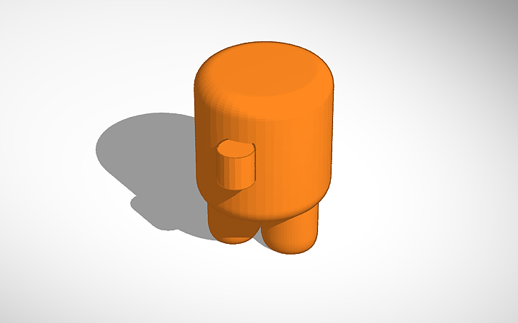 3D design buff impostor - Tinkercad