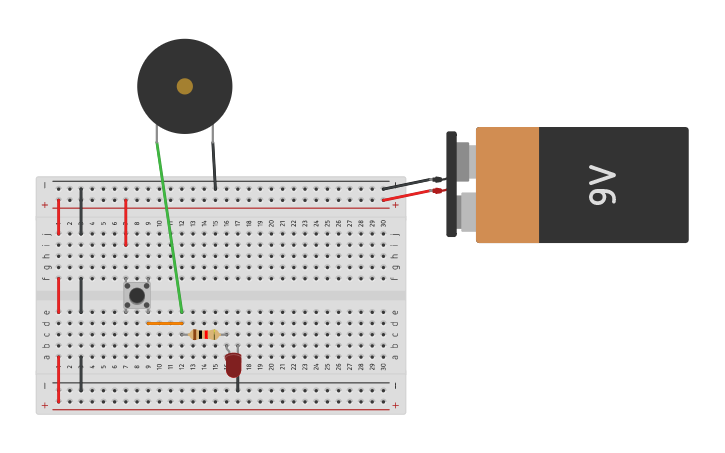 Circuit design Circuito5 - Tinkercad