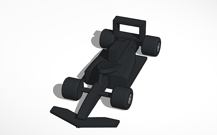 3D design f1 car - Tinkercad
