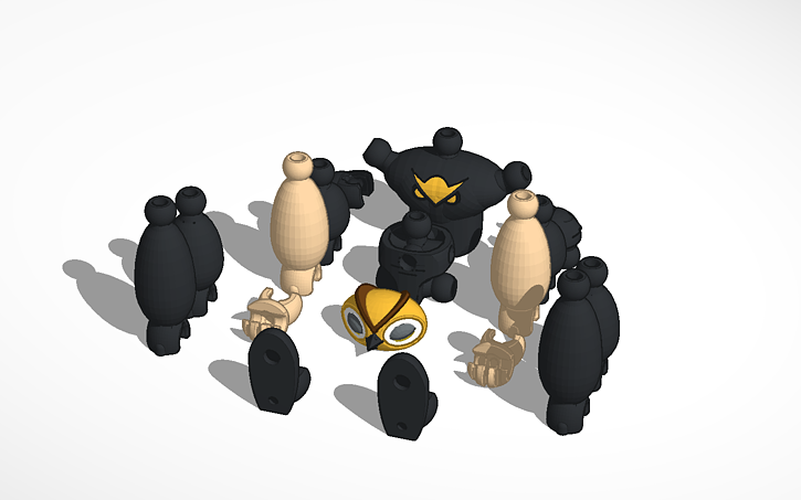 3D design VANOSS GAMING Figure | Tinkercad