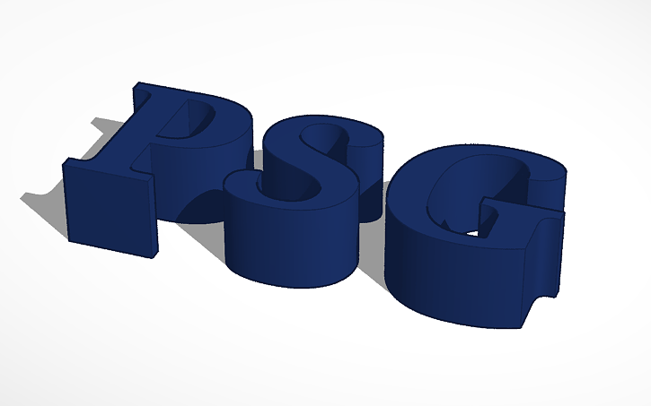 3D design PSG | Tinkercad