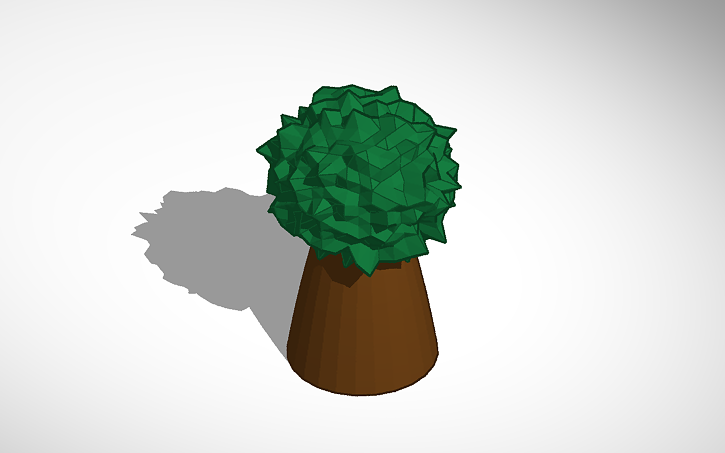 3D design the most amazing tree | Tinkercad