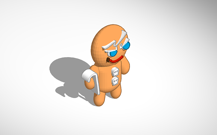 3D design GingerBrave | Tinkercad