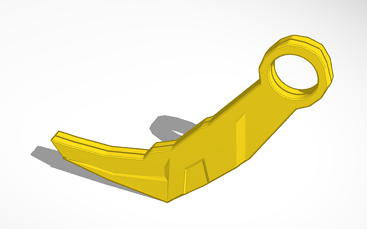 3D design VALORANT KNIFE - Tinkercad