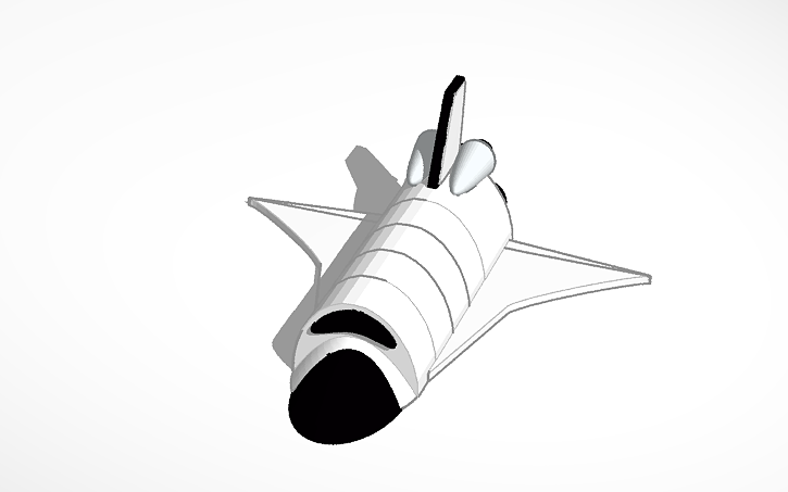 3D design Space Shuttle - Tinkercad
