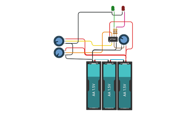 Circuit Design Attiny Adjuste Tinkercad