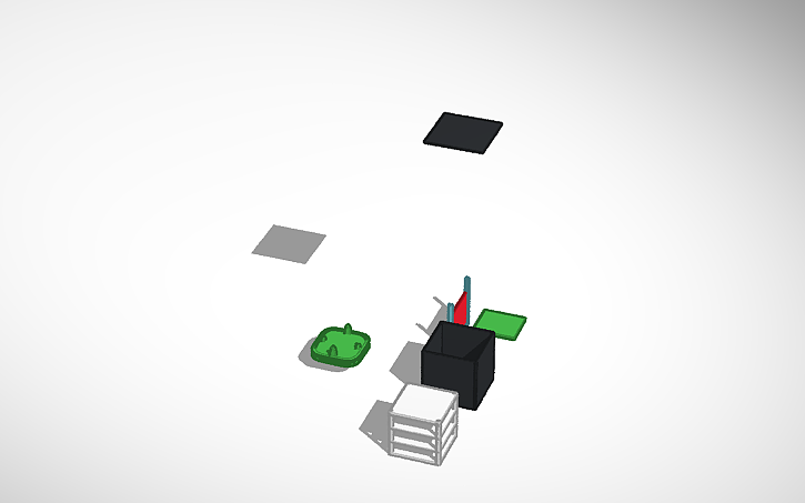 3D design Cube Sat - Tinkercad