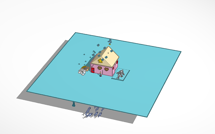 3D design raibow cute | Tinkercad