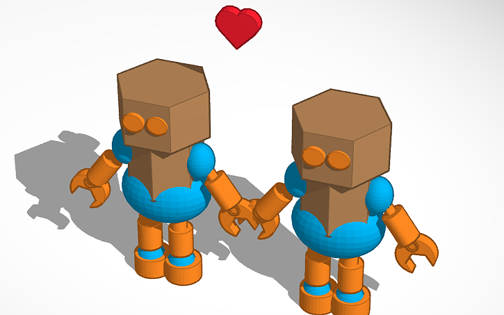 3d Design Robots In