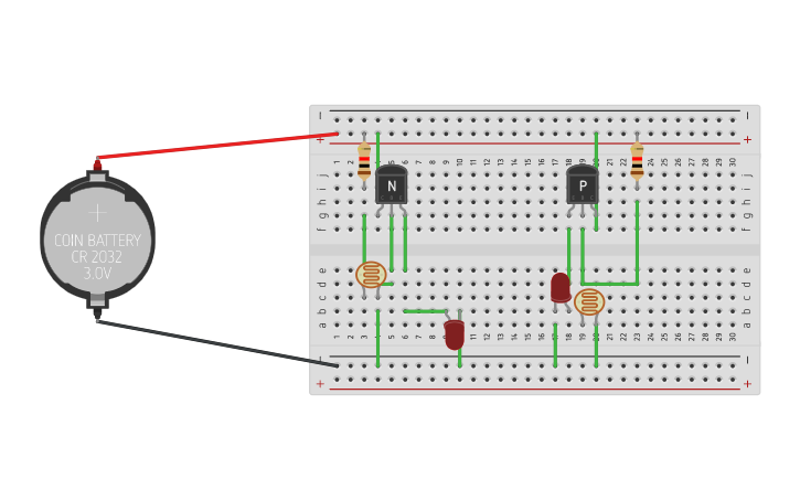 Circuit Design Transistors Tinkercad