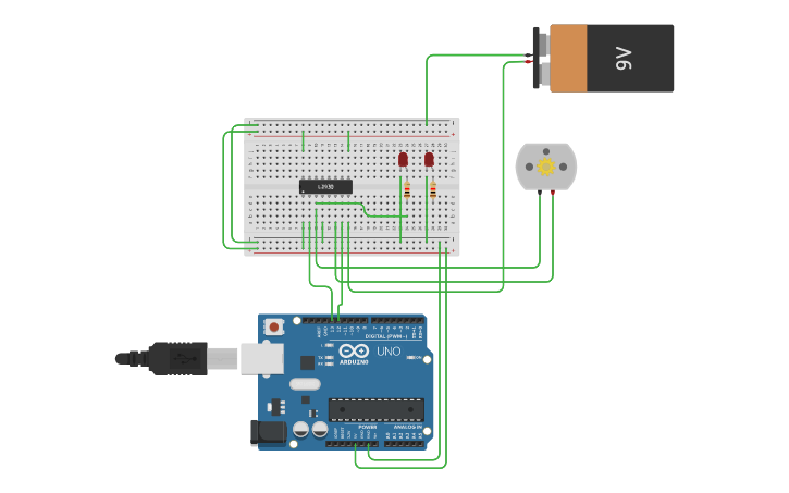 Circuit design circuito punto 5 | Tinkercad