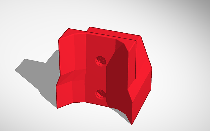 3D design M18 Grease Gun Brackets - Tinkercad