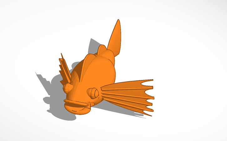 3D design Fish - Tinkercad