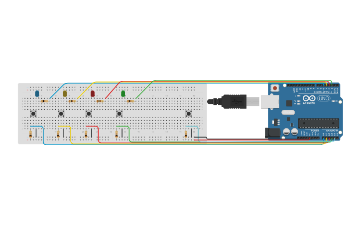 Circuit Design Simon Says Tinkercad
