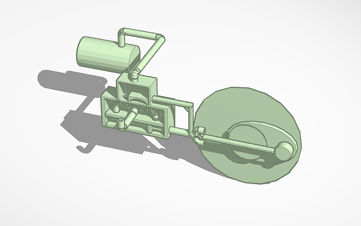 3d Design Steam Engine Tinkercad