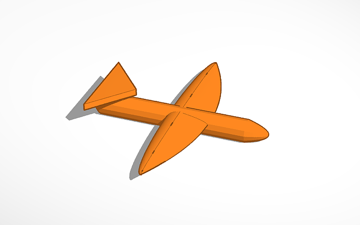 3D design Airplane | Tinkercad