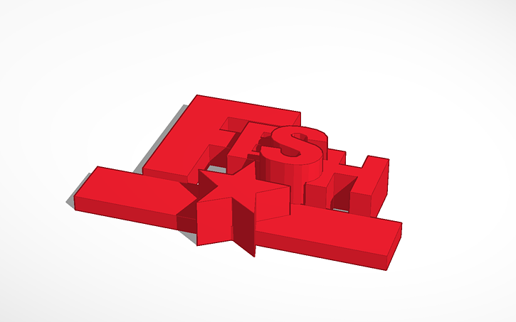 3D design Fesh Logo | Tinkercad