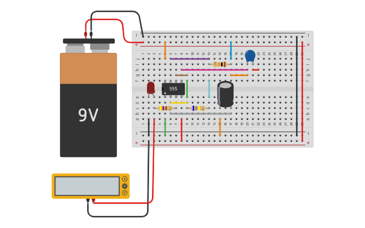 Circuit design exercicio 4 lista 3 | Tinkercad
