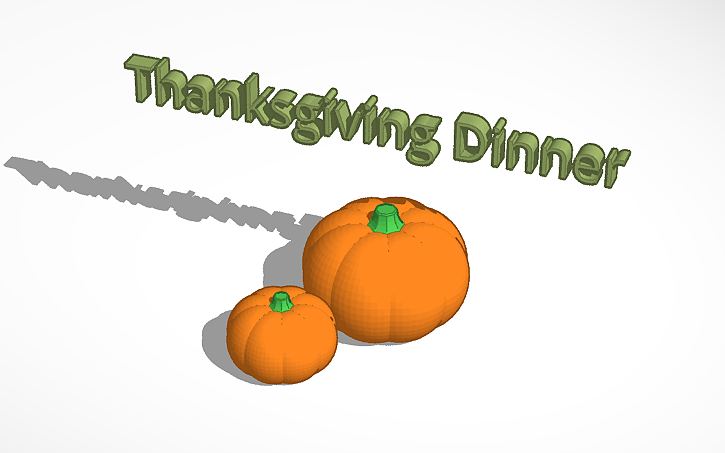 3D design Dining Table | Tinkercad