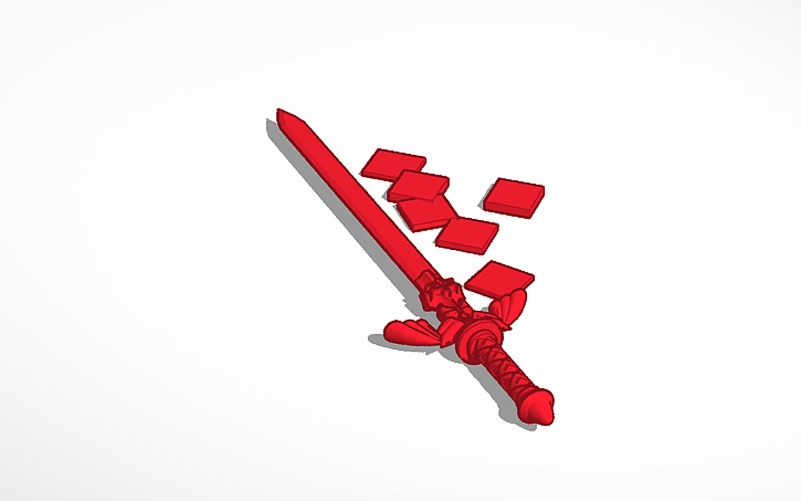 3D design Roblox # 3 SWORD OF SWORD LEGENDS # MADE BY ABBAS | Tinkercad