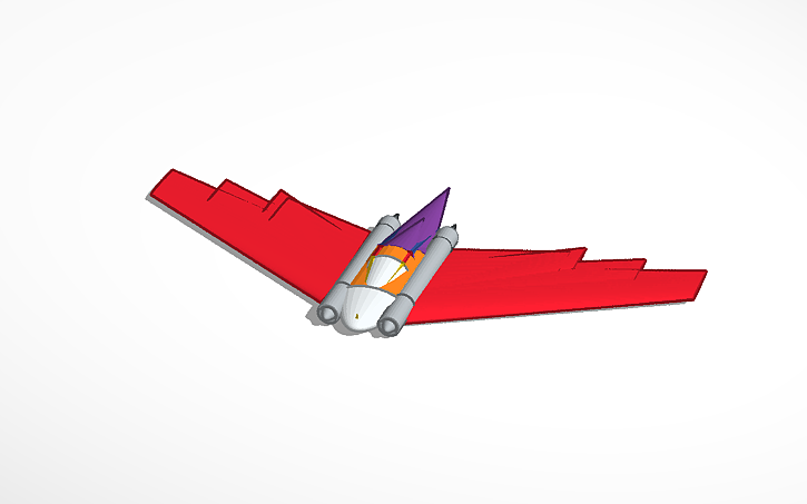 3D design first mono wing | Tinkercad