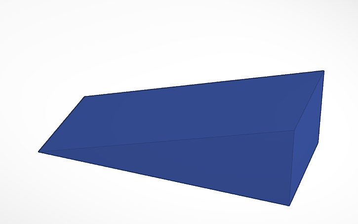 3D design iPad Wedge | Tinkercad