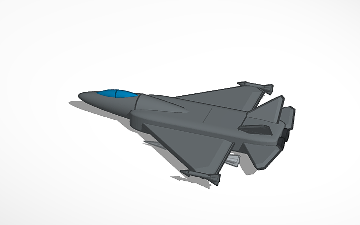 3D design Delta D-13 Gen 1 "Hawk" - Tinkercad