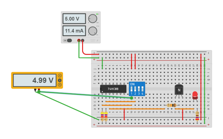 Circuit design C2 P1 | Tinkercad