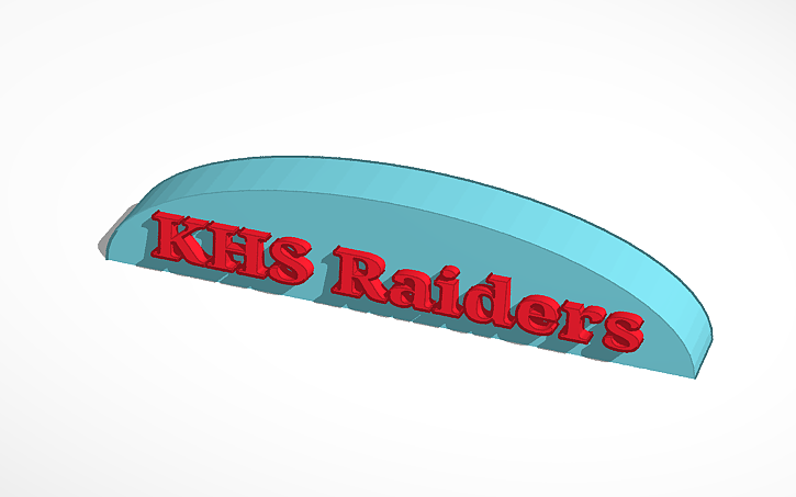 3D design School spirit project | Tinkercad