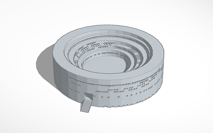 3D design Colosseum | Tinkercad