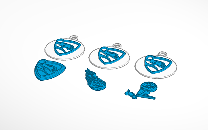 3D design Rocket League keychains for 3d printing | Tinkercad