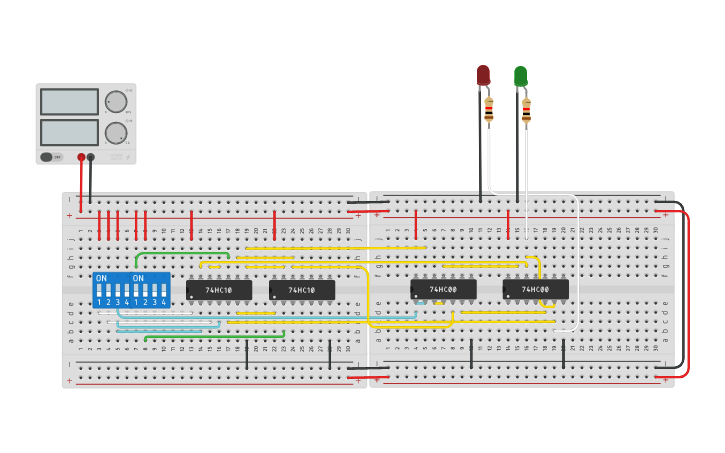 Circuit Design Realization Of Asynchronous Jk Flipflop Tinkercad