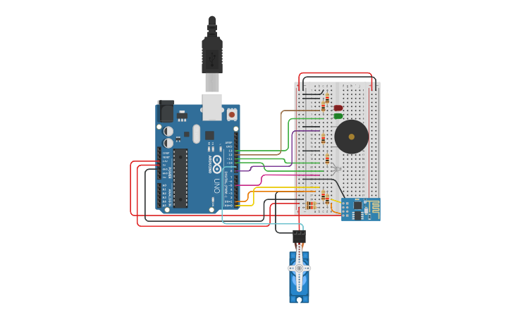 Circuit Design Bluetooth Tinkercad