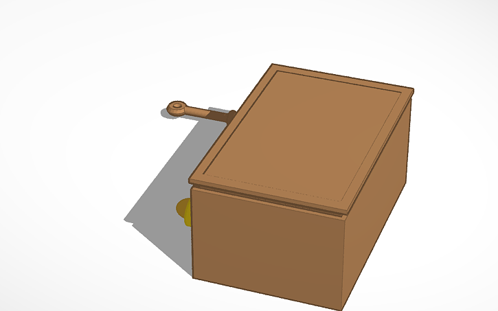 3D design Lock and Key - Tinkercad