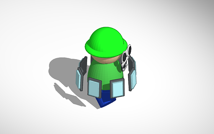 3D design bandu fnf - Tinkercad