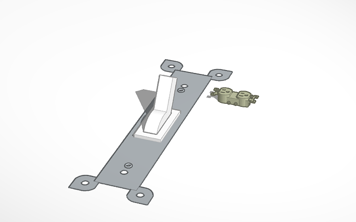3D design switch - Tinkercad