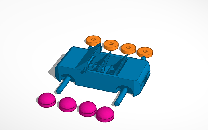 3D design Working car - Tinkercad