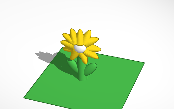 3D design Flower | Tinkercad