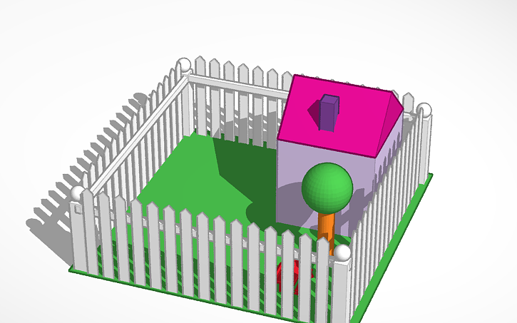 3D design Keif Ramos and Darnell Mensah - Picket Fence | Tinkercad