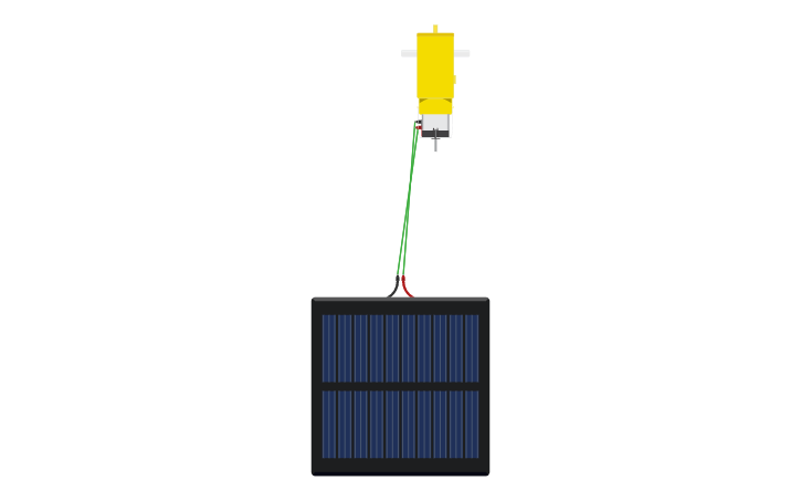 Circuit design Windmill solar panel - Tinkercad