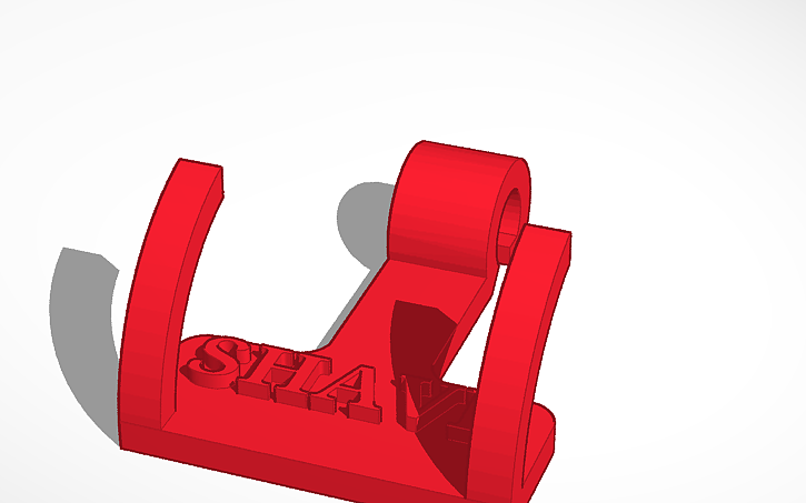 3D design Razor Holder - Shower - Tinkercad