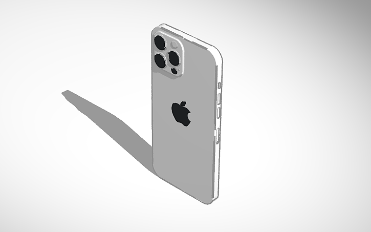 3D design Iphone 13 pro max - Tinkercad