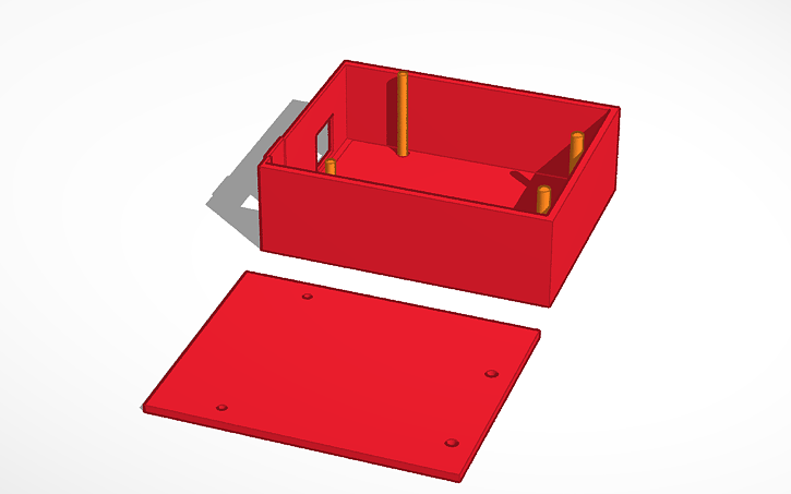 3D design Arduino Case - Tinkercad
