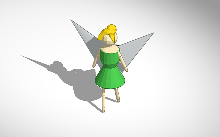 3D design Tinkerbell - Tinkercad