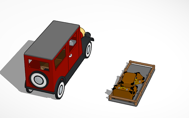 3D design 1920´s car | Tinkercad
