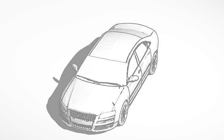 3D design #19-Audi A8 | Tinkercad