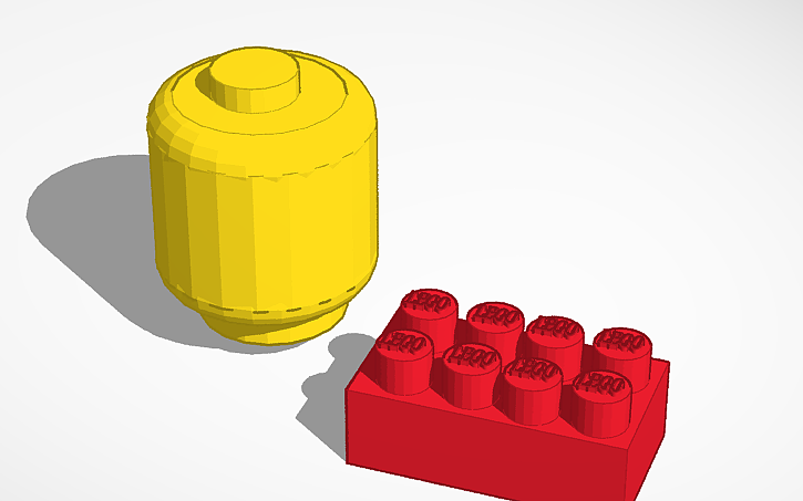3D design lego - Tinkercad